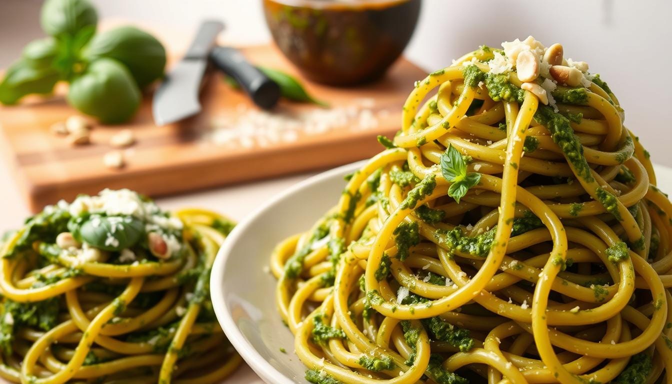 Recept pesto pasta: Zo maak je de perfecte in 10 min